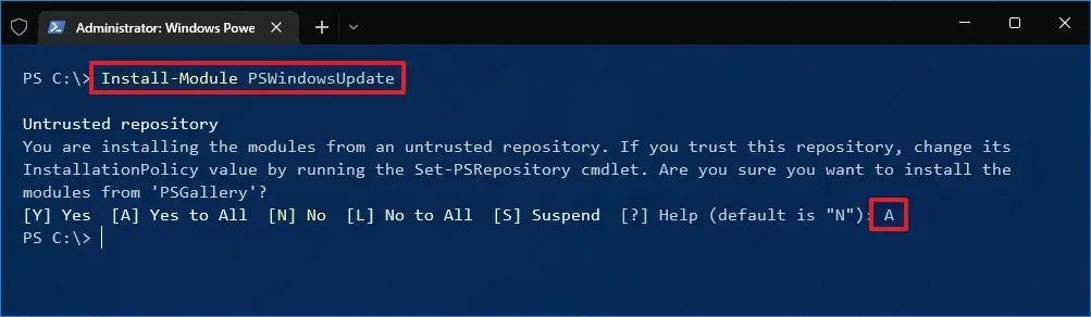 如何使用powershell安装windows 10更新？ 系统部落